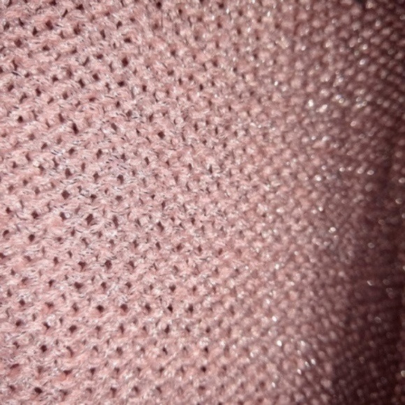 Ruby Rd. | Sweaters | Ruby Rd Blushed Pink Metallic Boucle Knit Sweater ...